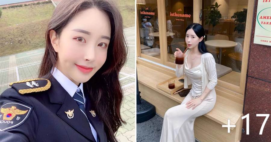 韓國絕美女警byeol，鐘愛泳裝，大秀身材